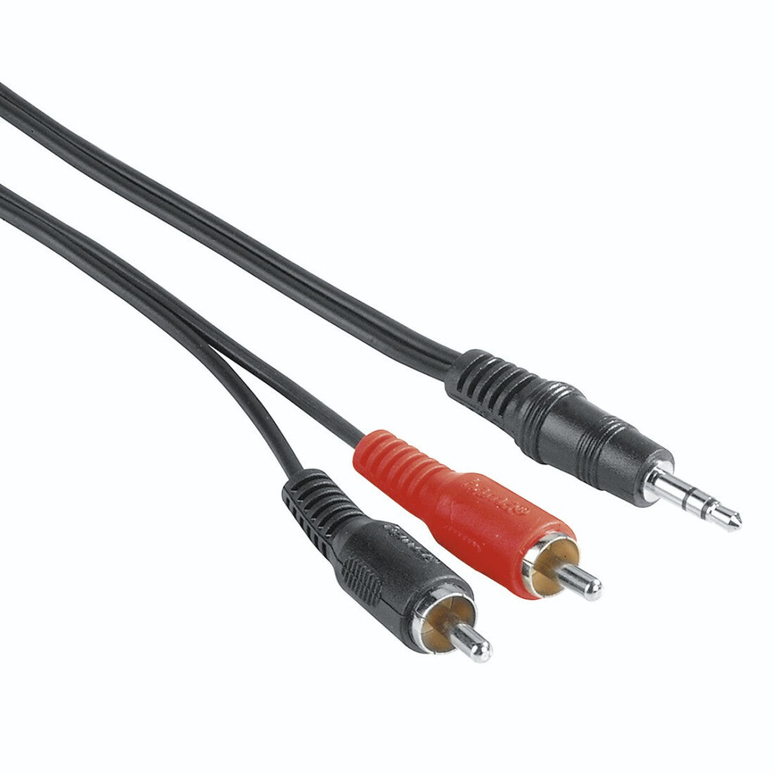 Hama 00205106 audio cable 2 m 3.5mm 2 x RCA Black, Red – Direct Computers