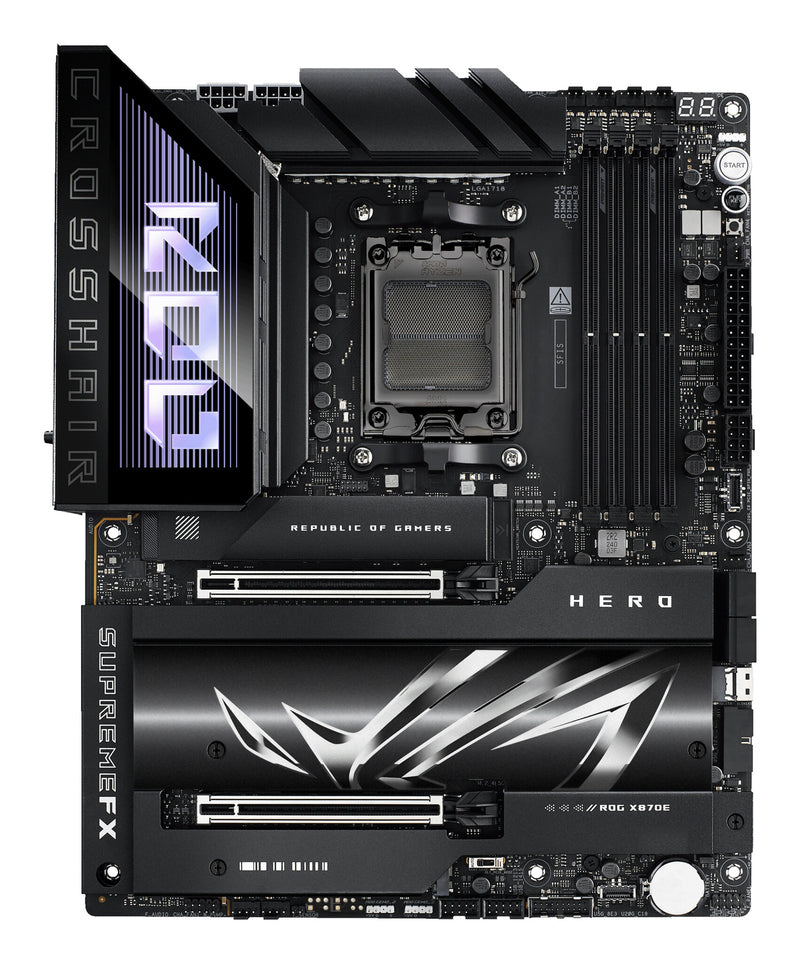 ASUS ROG CROSSHAIR X870E HERO AMD X870E Socket AM5 ATX – Direct Computers